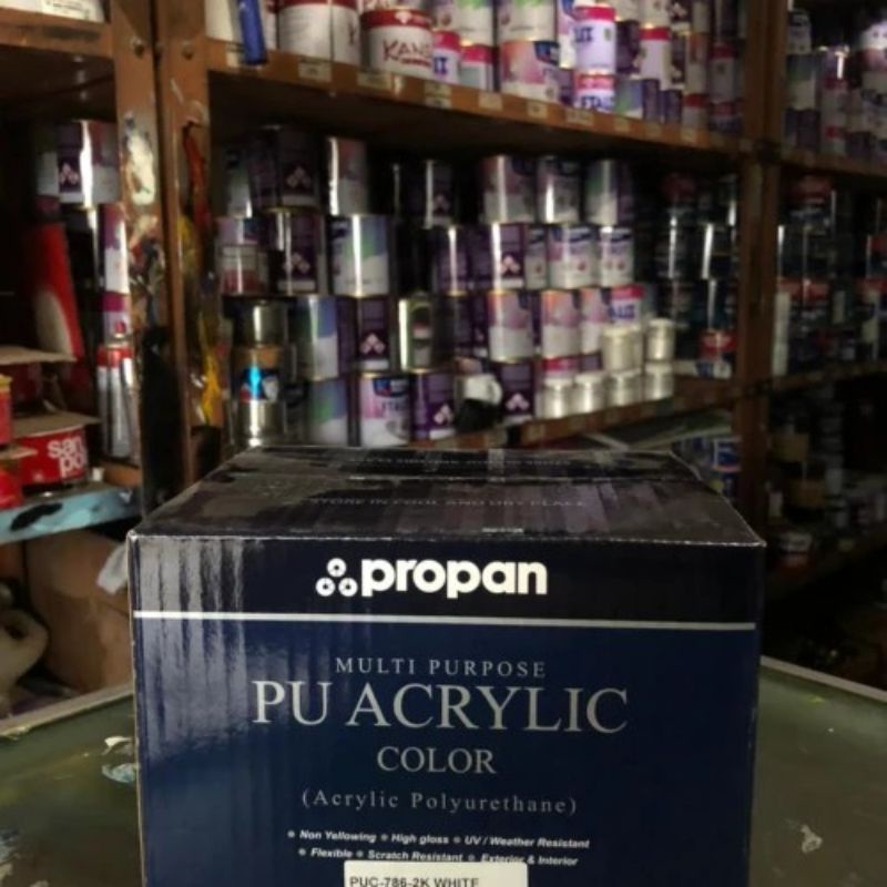 Jual Cat PU Acrylic Color 786 Propan Multi Purpose 1L | Shopee Indonesia