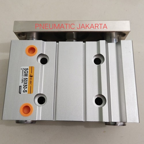 Jual Air Cylinder SG Series High Precision Guide SGM-50X50-S EMC ...