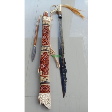Jual Mandau Asli Khas Dayak Kalimantan Kualitas Super | Murah ...