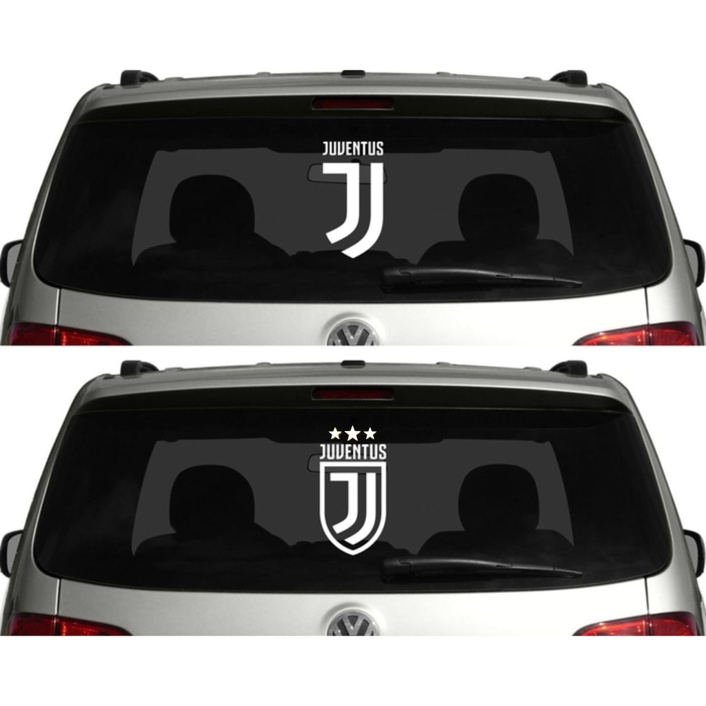 Jual new Stiker Mobil Cutting Sticker Mobil Logo Baru Juventus | Shopee ...