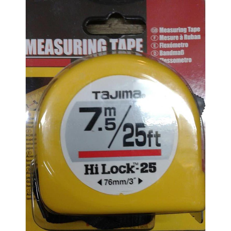 Jual meteran tajima 75 meter measuring tape tajima | Shopee Indonesia