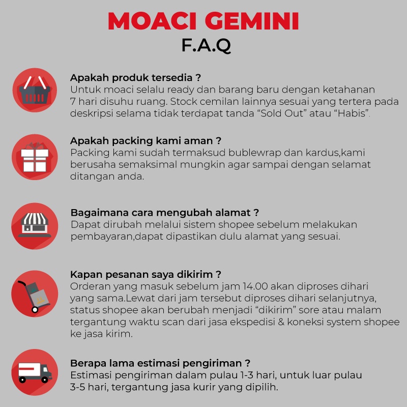 Jual Gemini - Moaci Gemini Semarang Original Tepung Isi 10 | Shopee ...