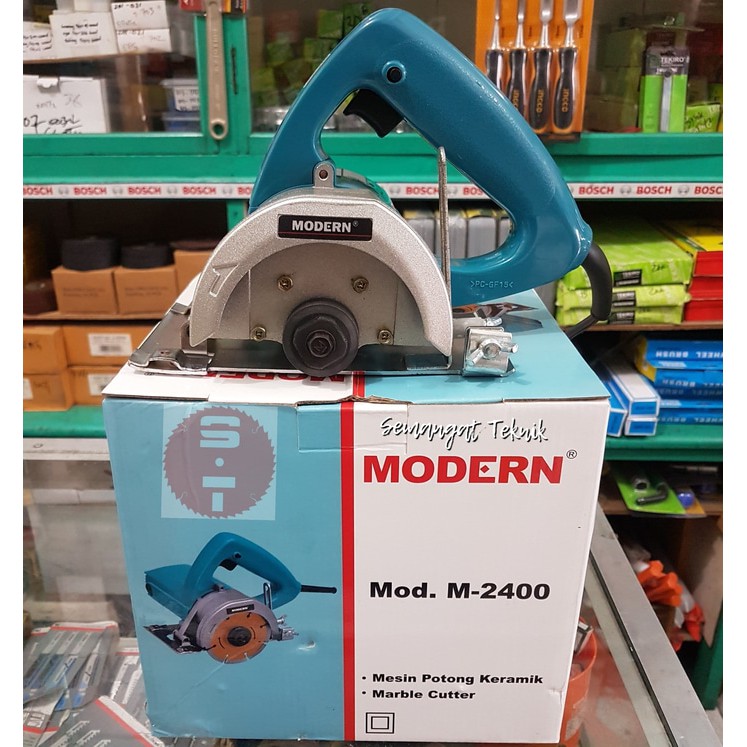 Jual M2400 MESIN POTONG KERAMIK GRANIT MARBLE CUTTER 4" MODERN M 2400 ...