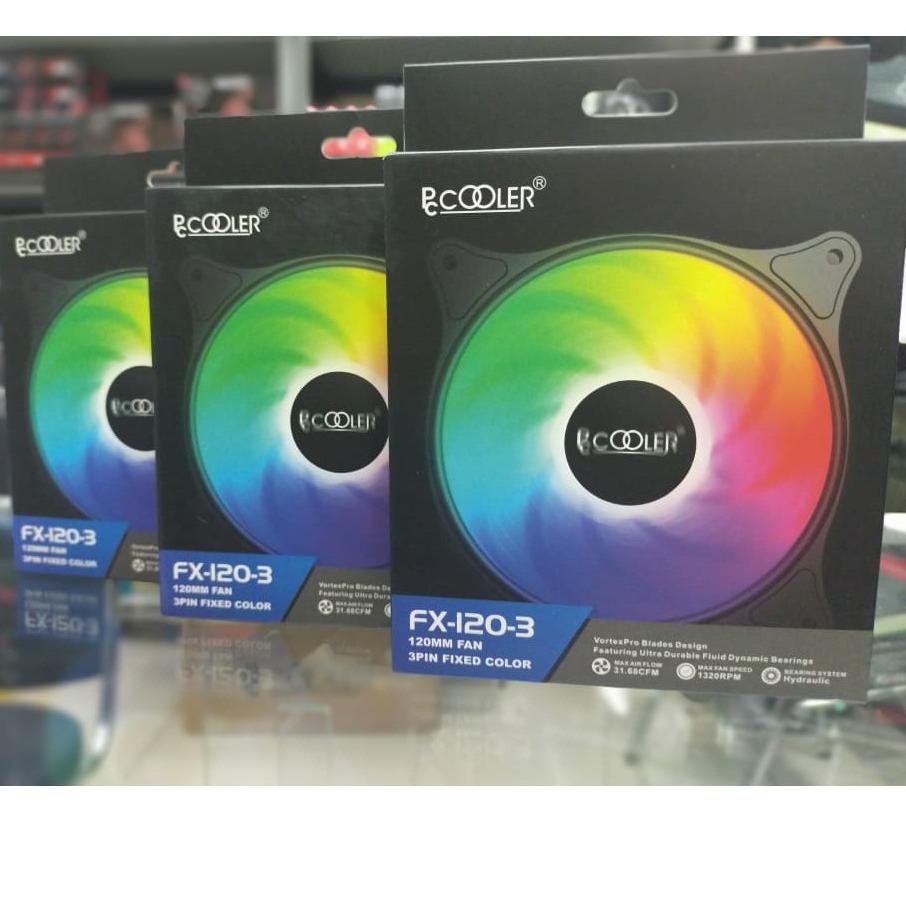 Jual Fan Case PCCooler FX-120-3 SRGB | Fan Casing 12cm RGB | Fan RGB ...