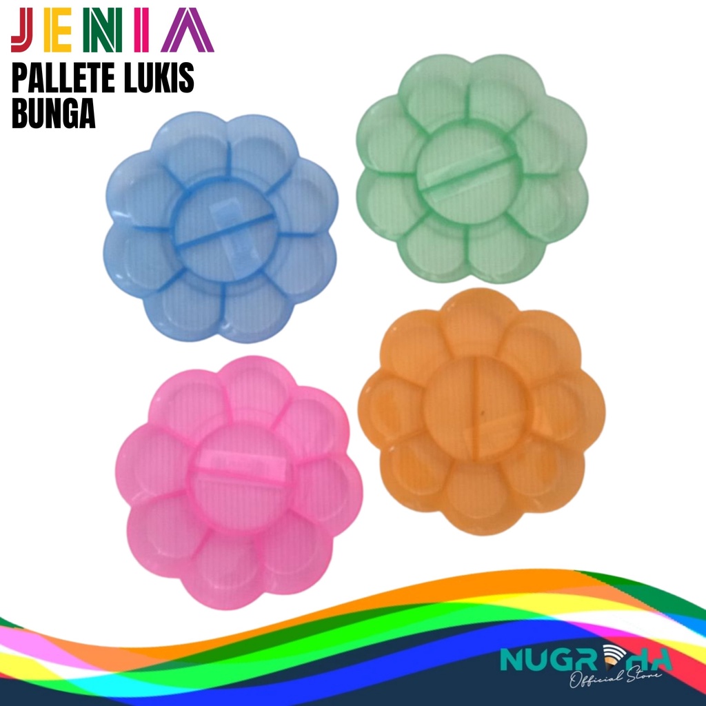Jual PALET / PALLETE LUKIS JENIA BUNGA | Shopee Indonesia