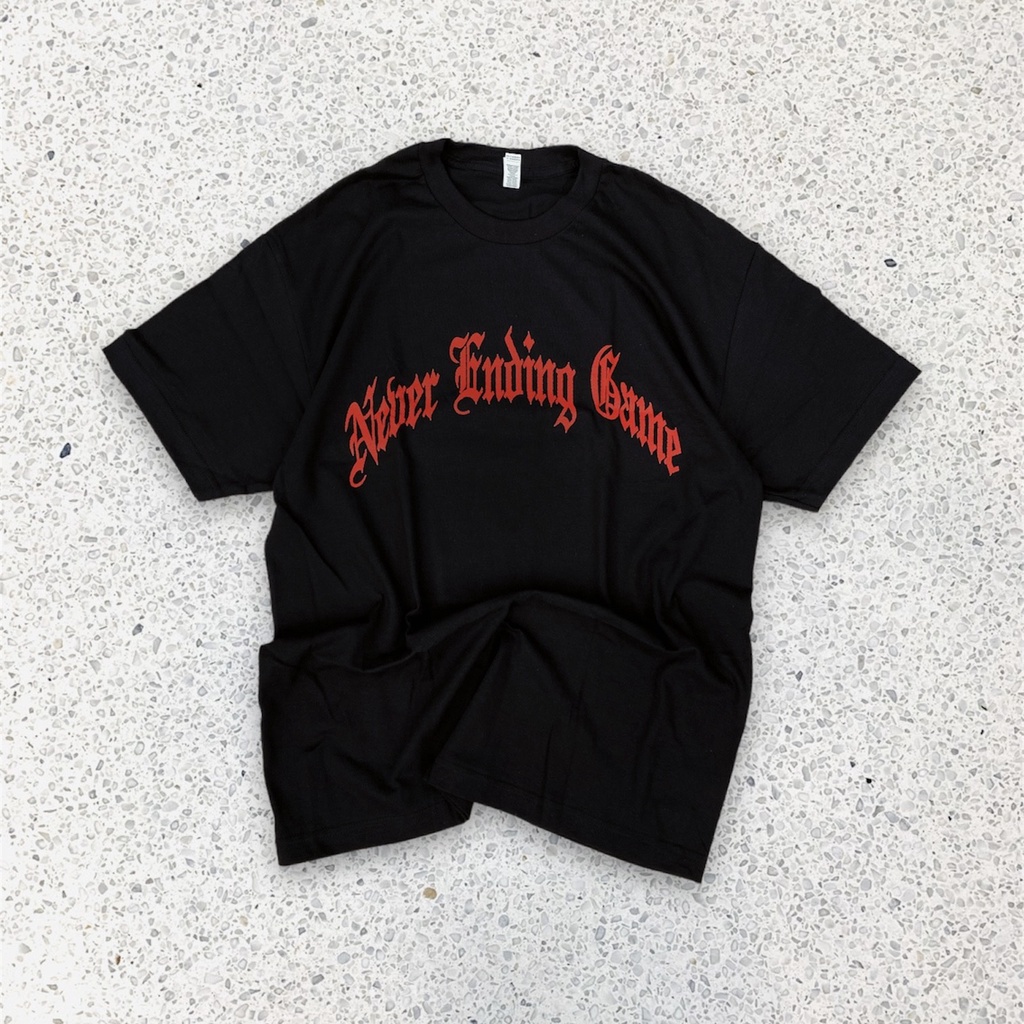 Jual OFFICIAL MERCH BAND Never Ending Game - Bleeding (LARGE) | Shopee ...