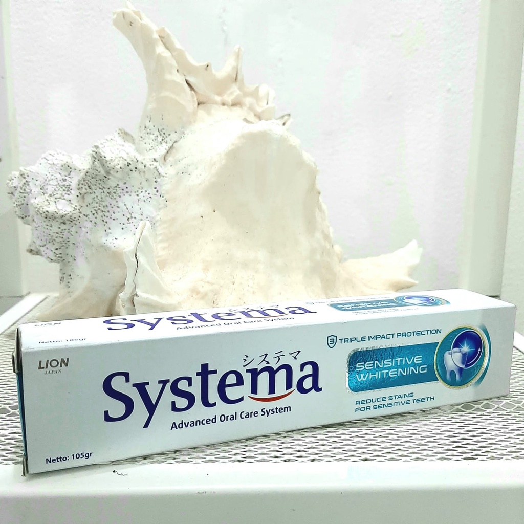 Jual Systema TP Sensitive White Tube 105 gr | Shopee Indonesia