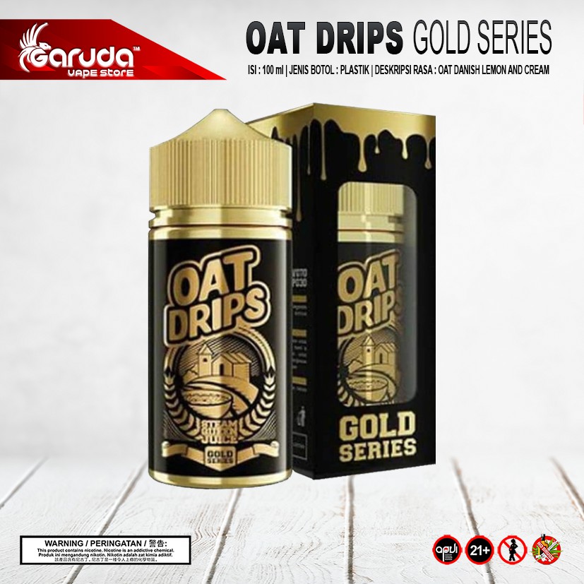 Jual Liquid Oat Drips Gold Steam Queen 100ml Bercukai | Shopee Indonesia