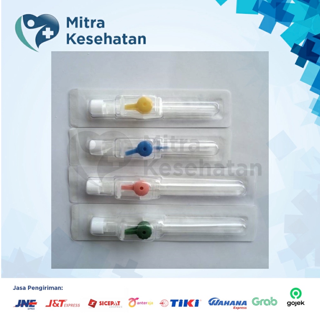 Jual Inflo Plus I.V. Cathether OneMed / Abocath 18, 20, 22, 24G Pcs ...