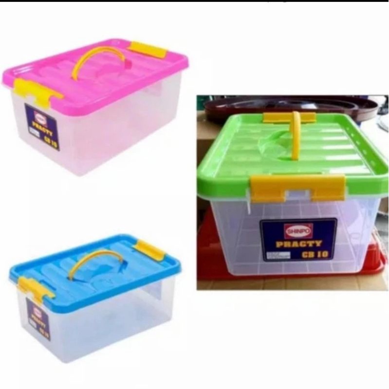 Jual Box Container Cb 10 Shinpo Practy SIP 129 Box Penyimpanan ( Gosen ...