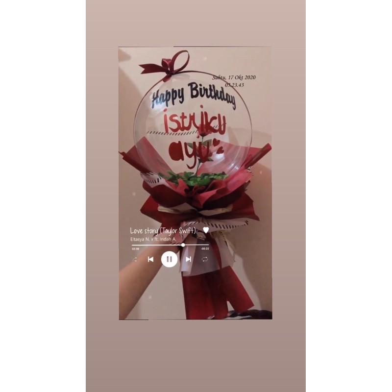 Jual Buket ballon ballon bucket ballon graduation | Shopee Indonesia