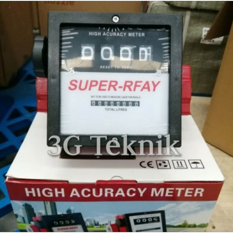 Jual Flow Meter Analog Fill-Rite Alat ukur Solar BBM dan Air ukuran 1 ...
