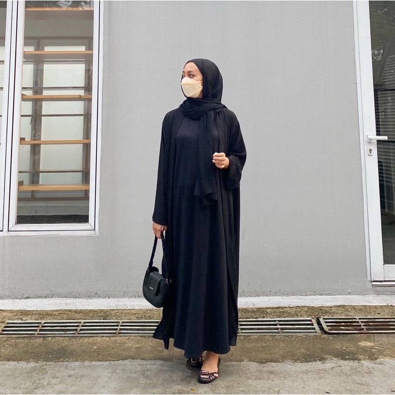 Jual OUTER ABAYA || long outer ready stock | Shopee Indonesia