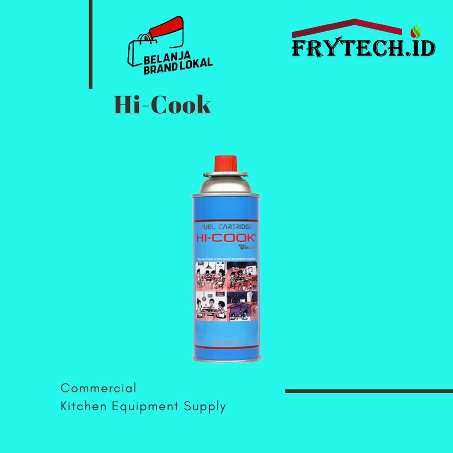 Jual Tabung Gas Mini Hi-Cook / HiCook 230Gr | Shopee Indonesia