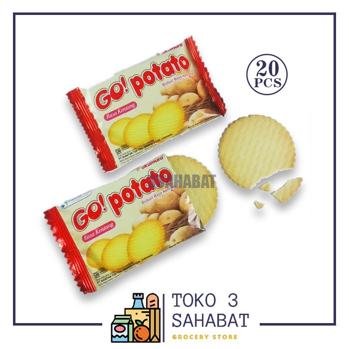 Jual Go Potato Merah Rasa Kentang | Shopee Indonesia