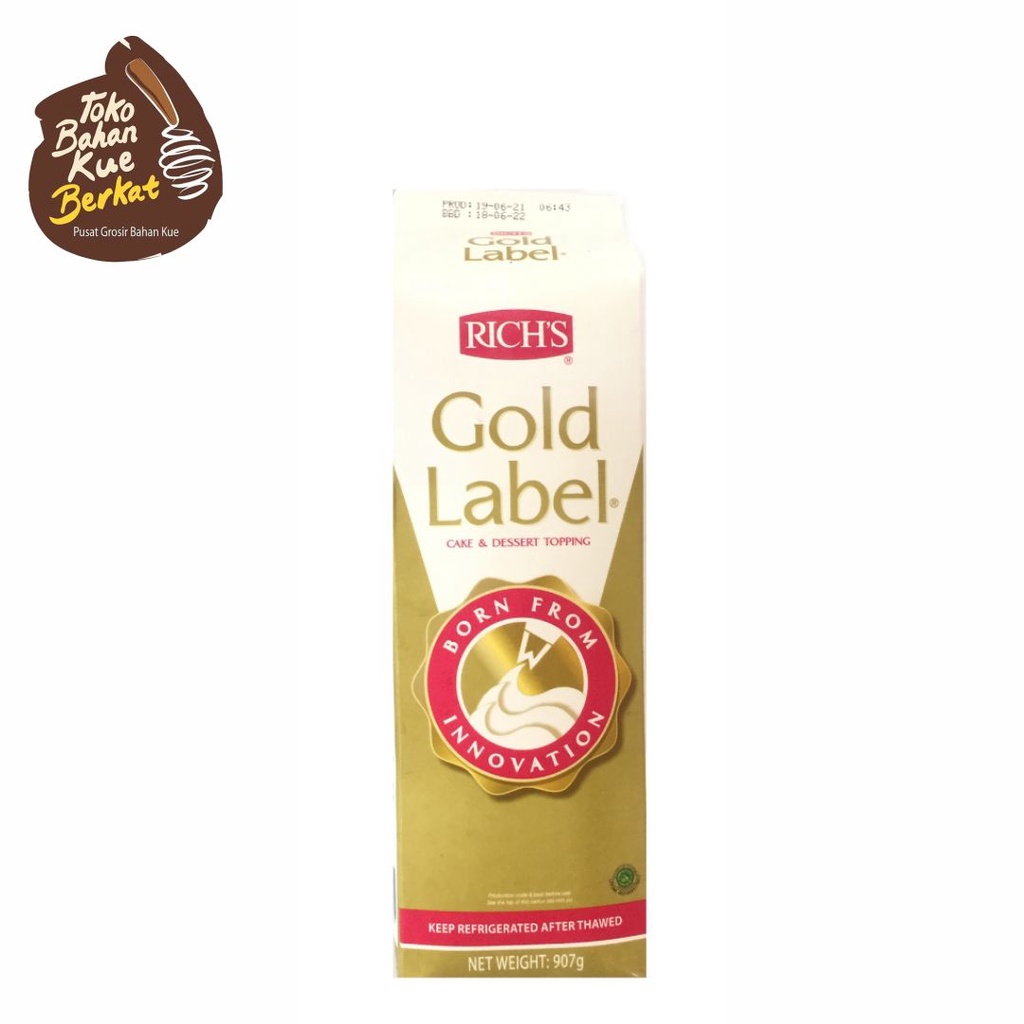 Jual Rich gold whipping cream 12pcs/dus | Shopee Indonesia