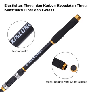 Jual Joran Pancing Carbon Fiber Sea Fishing Rod 2.1M-3.6M/7 Tongkat Stik Pancing 3.6Meter Stick ...