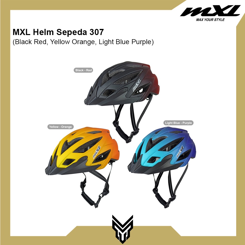 Jual MXL Helm Sepeda 307 Helm Sepeda Lipat Road Bike MTB Bicycle Helmet ...