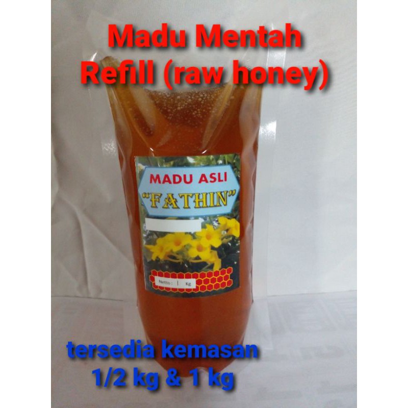 Jual Madu mentah murni refill (raw honey) 500gr | Shopee Indonesia