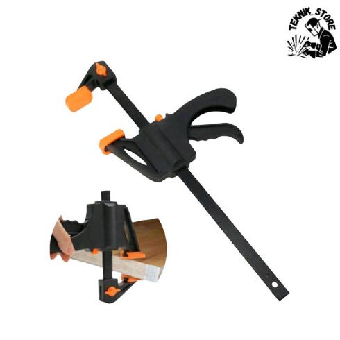 Jual ALAT PENJEPIT KAYU F CLAMP 18-30 INCI / QUICK RELEASE CLAMP ...