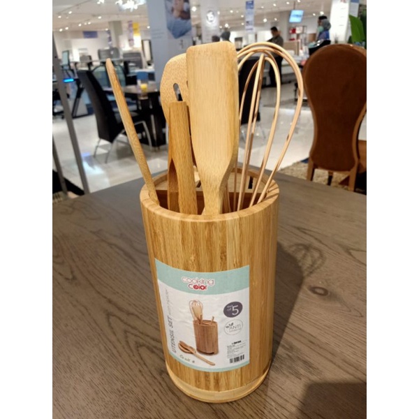 Jual (ready)utensil set informa/NARA CHIROU SUTIL SET BAMBOO COOKING ...