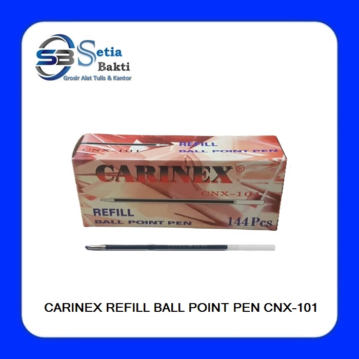 Jual CARINEX Refill Ball Point Pen CNX-101 - Isi Ulang Pulpen Pendek 1 ...