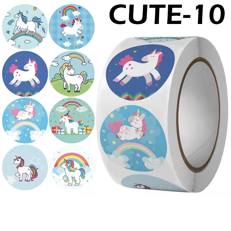 Jual WPSBGS 500 PCS CUTE LABEL STICKER LUCU STIKER MOTIVASI SEMANGAT ...