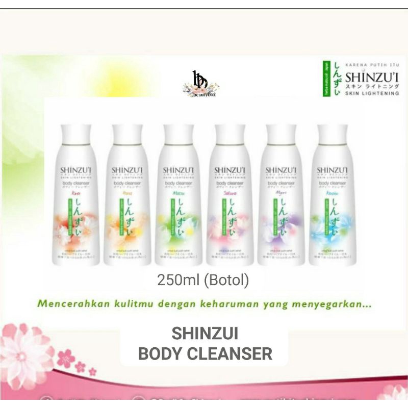 Jual SHINZUI Body Cleanser 250ml botol | Shopee Indonesia
