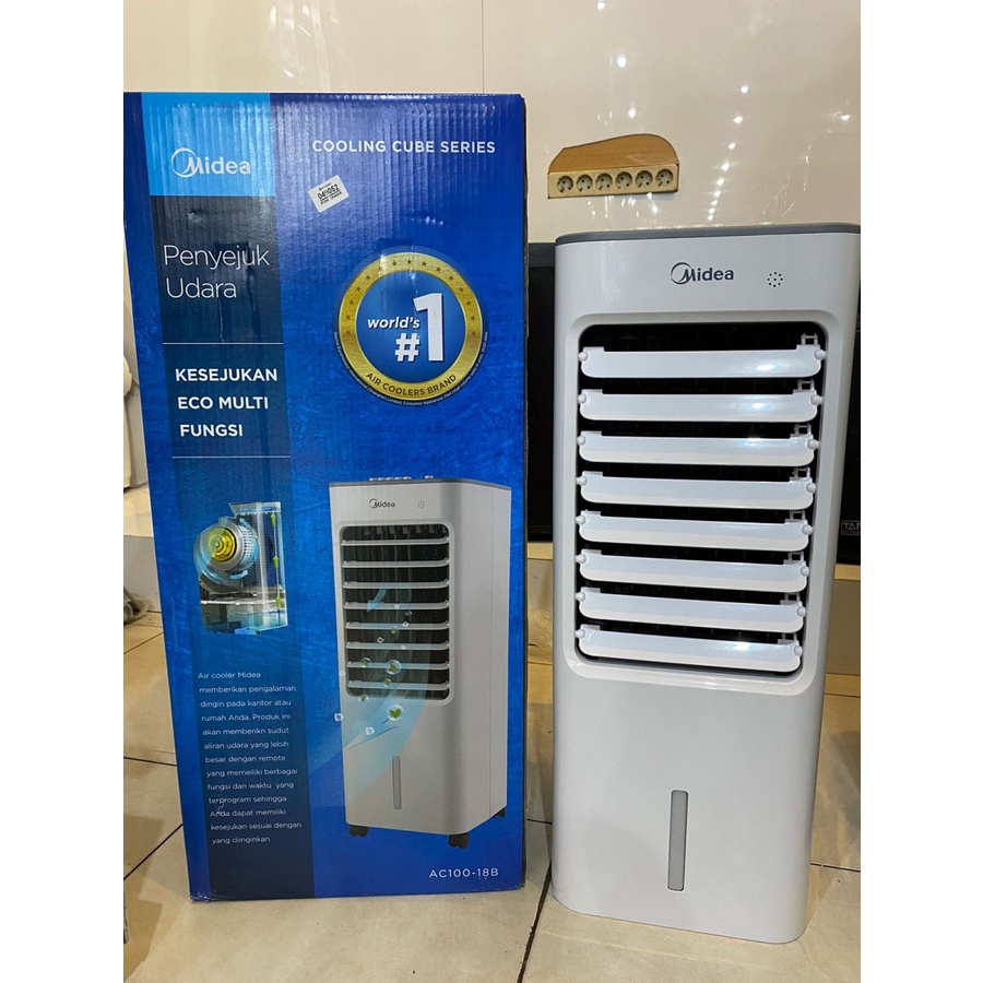 Jual Air Cooler Midea AC100-18B ac100 ac-100 18b 4.8 Liter Putih ...