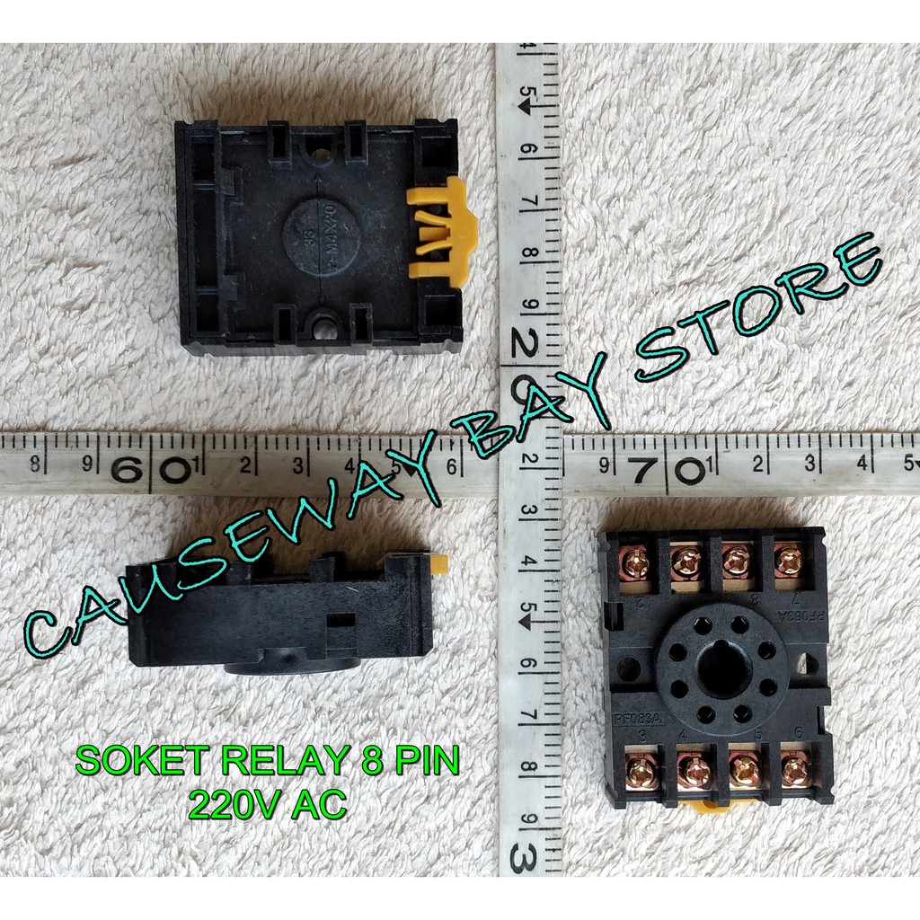 Jual SOKET RELAY 8 PIN 220VAC | Shopee Indonesia