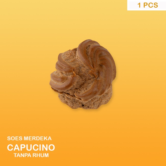 Jual Soes Merdeka Capucino Cream ( Tanpa Rhum ) / Kue Pastry Rasa ...