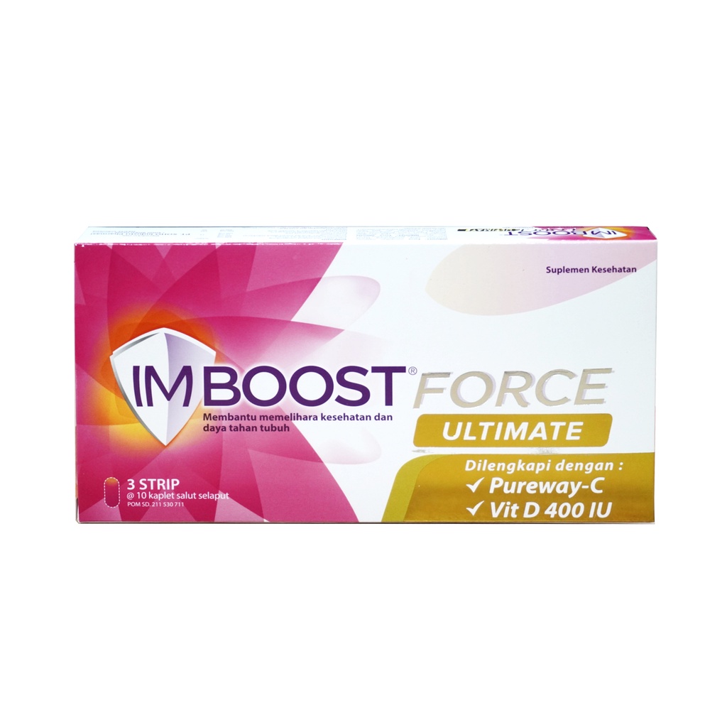 Jual Imboost Force Ultimate 3 x 10 Tablet - Meningkatkan daya tahan ...