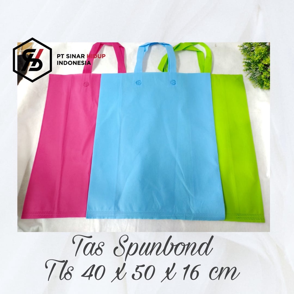 Jual Goodie Bag Tls 40 x 50 Jumbo Spunbond Tote Bag Press Tali ...