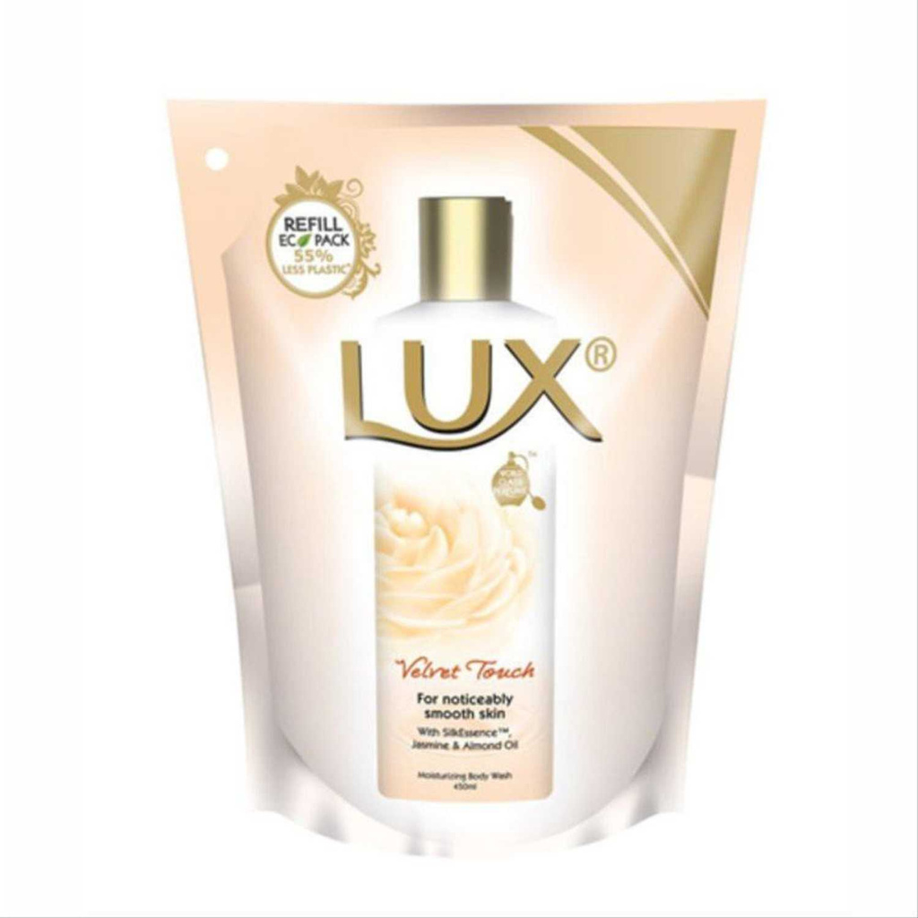Jual Lux Body Wash Velvet Touch 450ml | Shopee Indonesia