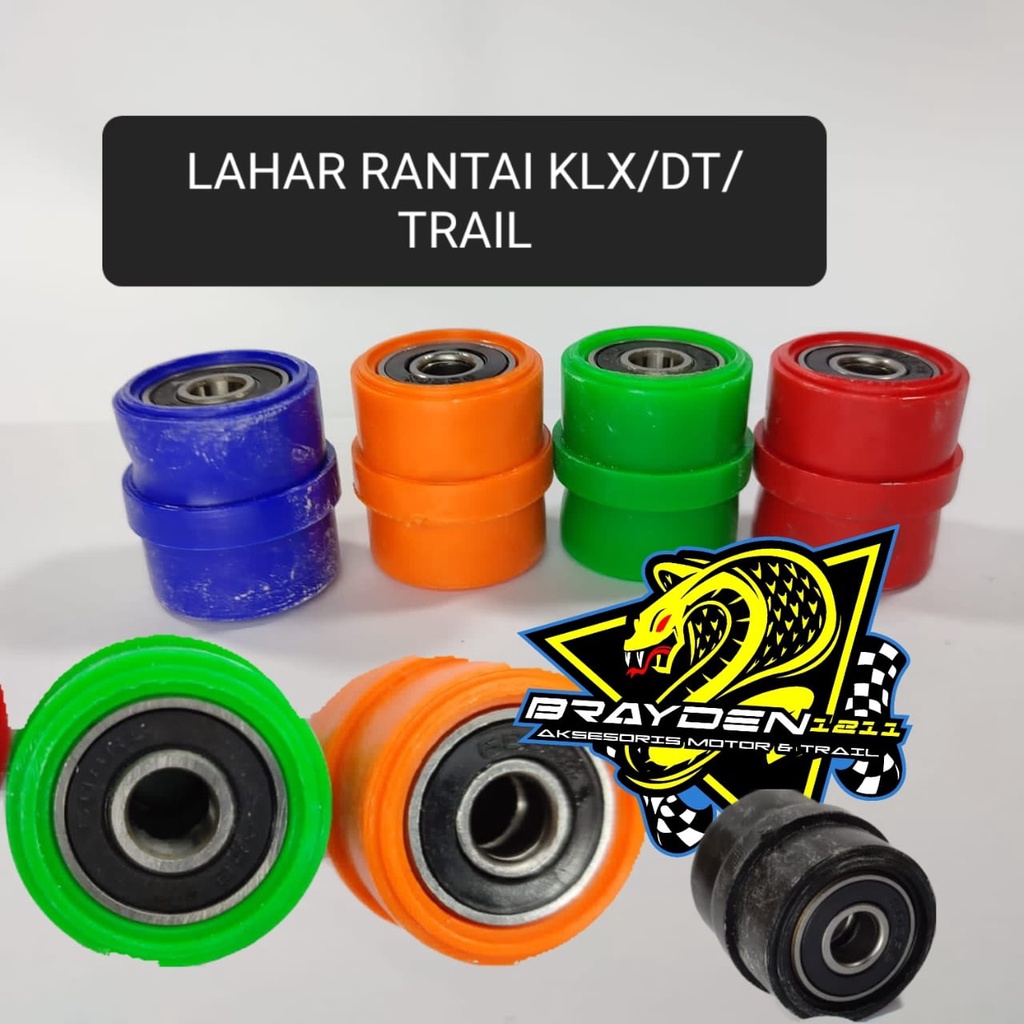 Jual Roller Chain Tahanan Rantai Bearing Lahar KLX BF Dtracker 150 ...