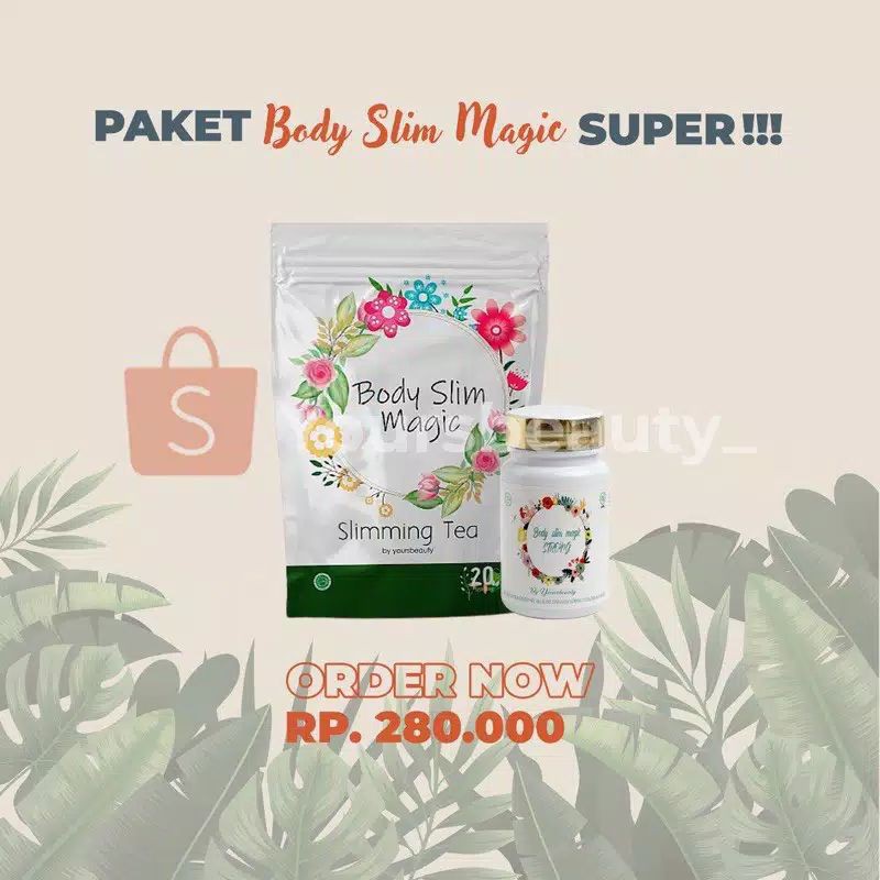 Jual PAKET BODY SLIM MAGIC SUPER | Shopee Indonesia