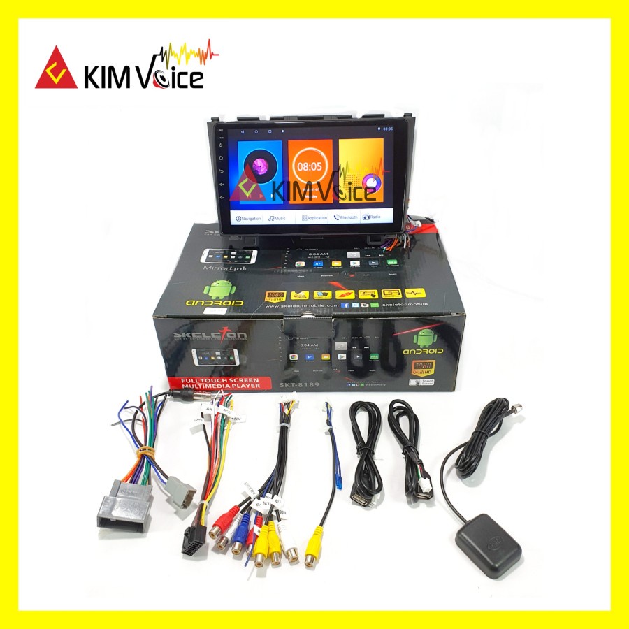 Jual Head Unit Android SKELETON 9 inch OEM CRV 2007-2012 | Shopee Indonesia
