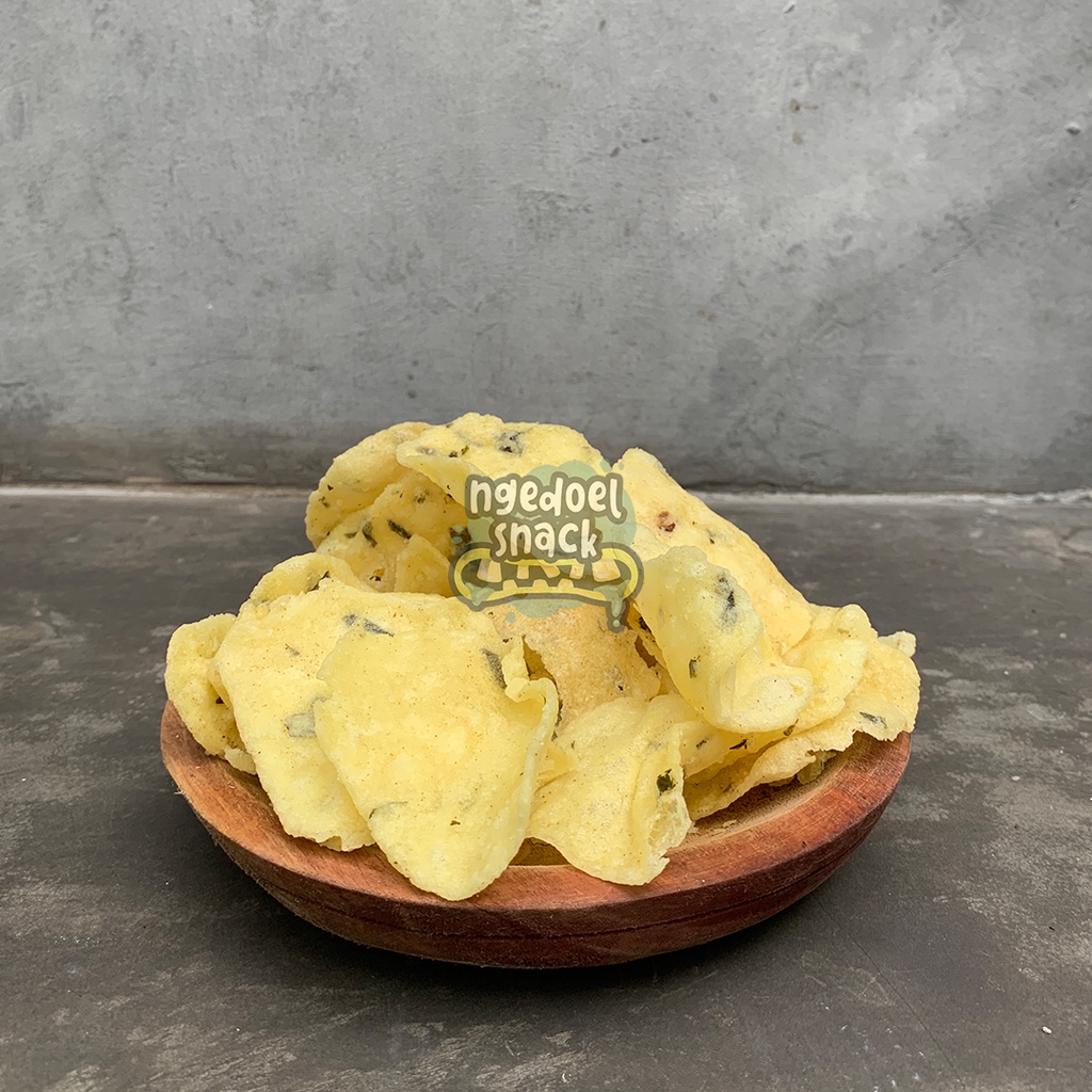Jual Keripik Comring (Comro Kering) Daun Bawang Ngedoel | Shopee Indonesia