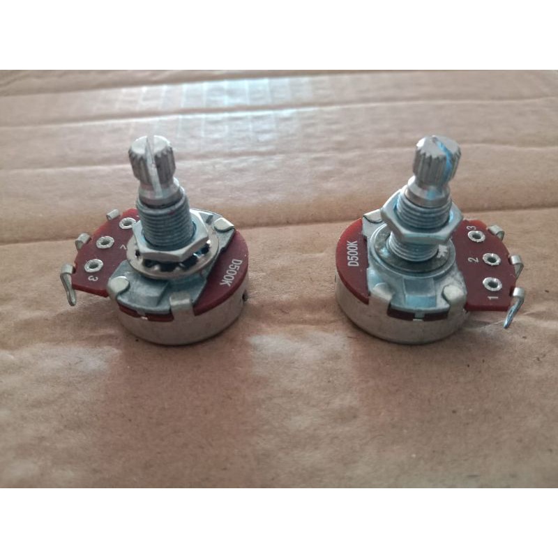 Jual potensio gitar ukuran besar//potensio A500 k//potensio gitar besar ...