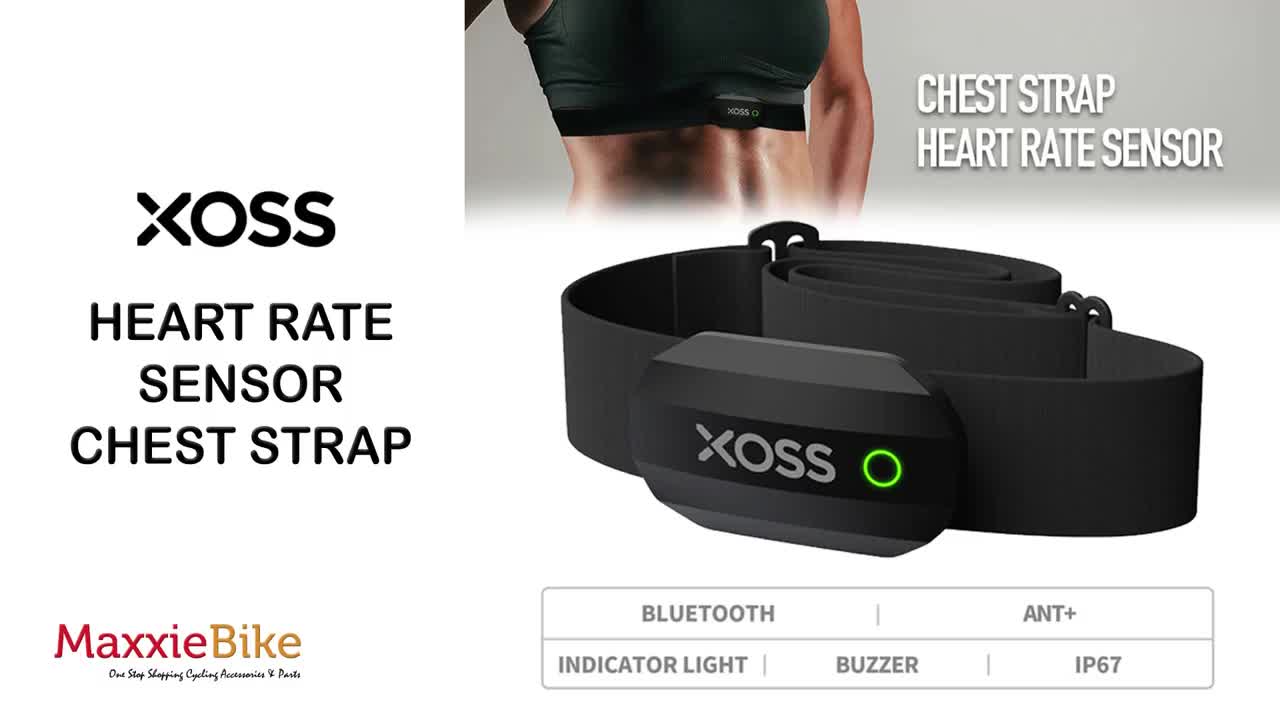 Jual XOSS X1 Heart Rate Sensor Strap Chest Monitor Sensor Jantung Dada ...