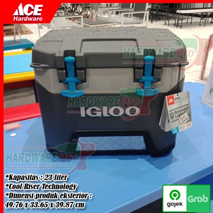 Jual Cooler Box 23Ltr Ice Box Cool Box Tempat Es Igloo Bmx Carbonite ...