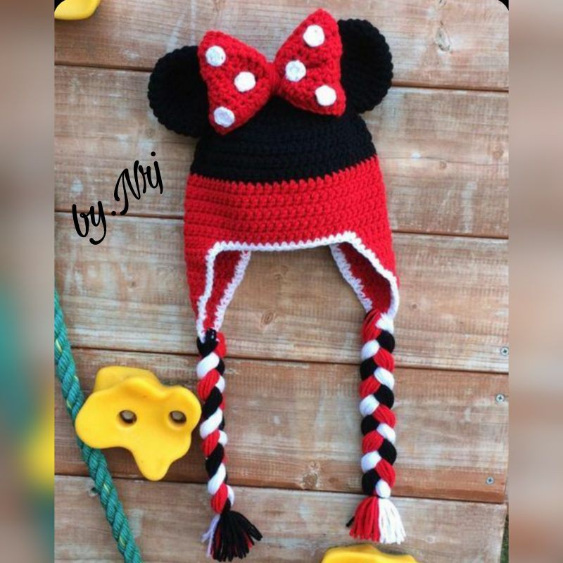 Jual MINNIE MOUSE / TOPI MINNI MOUSE / TOPI MICKEY / TOPI KARAKTER ...