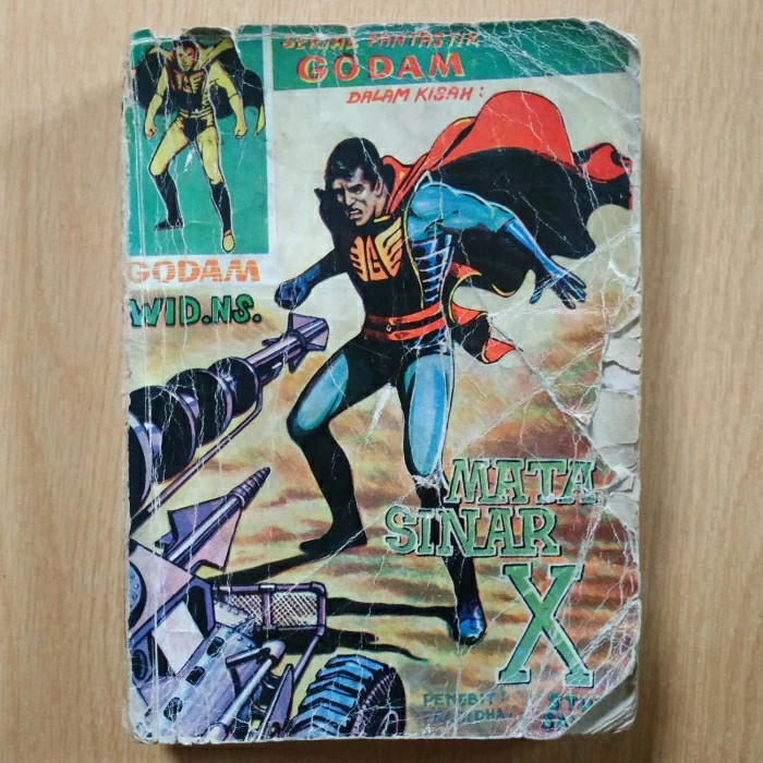 Jual Komik Godam "Mata Sinar X" Wid NS Bundel Lengkap 4 jilid tamat | Shopee Indonesia