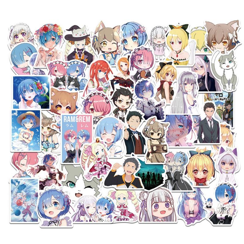 Jual STICKERS ANIME RE ZERO | Shopee Indonesia