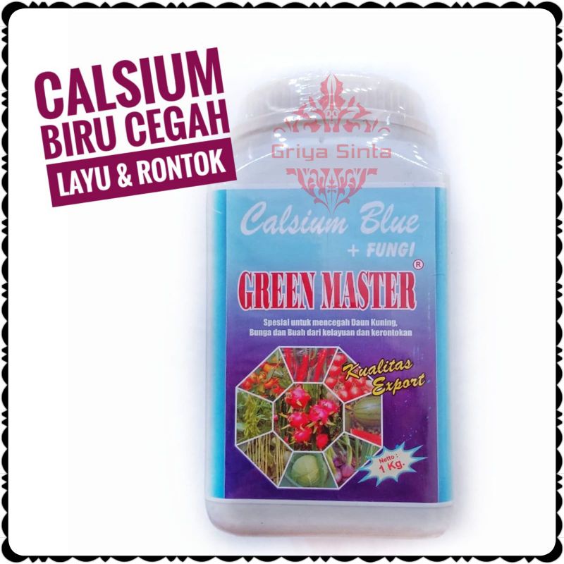Jual Pupuk Kalsium Biru Green Master Calsium Blue plus Fungisida cegah ... Jual Pupuk Kalsium Biru Green Master Calsium Blue plus Fungisida cegah ...
