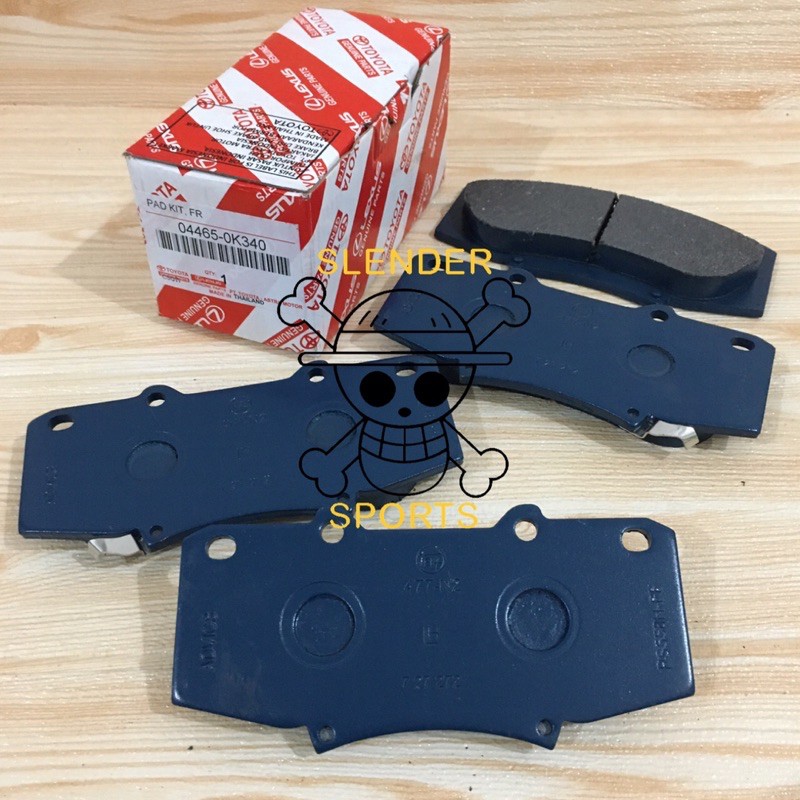 Jual BRAKE PAD HILUX VIGO - BRAKE DISC PAD FORTUNER VNT - KAMPAS REM ...