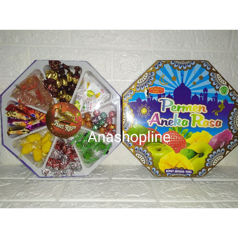 Jual Permen Aneka Rasa segi 8 Idul Fitri / Pak Chen Dang | Shopee Indonesia