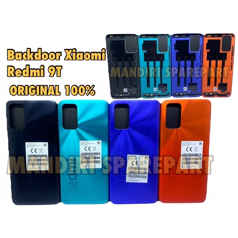 Jual Backdoor Xiaomi Redmi 9T original Backdoor back Redmi 9t new ...