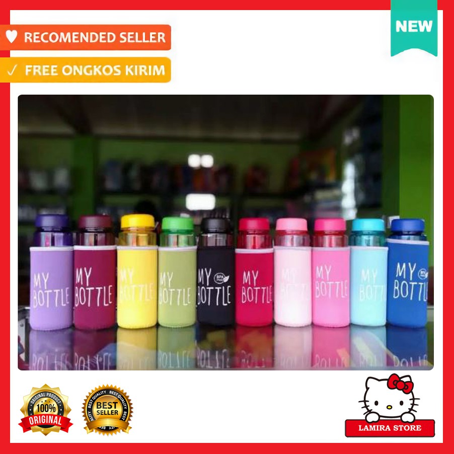 Jual BOTOL MINUM MY BOTTLE / MY BOTTLE + POUCH WARNA INFUSED WATER ...