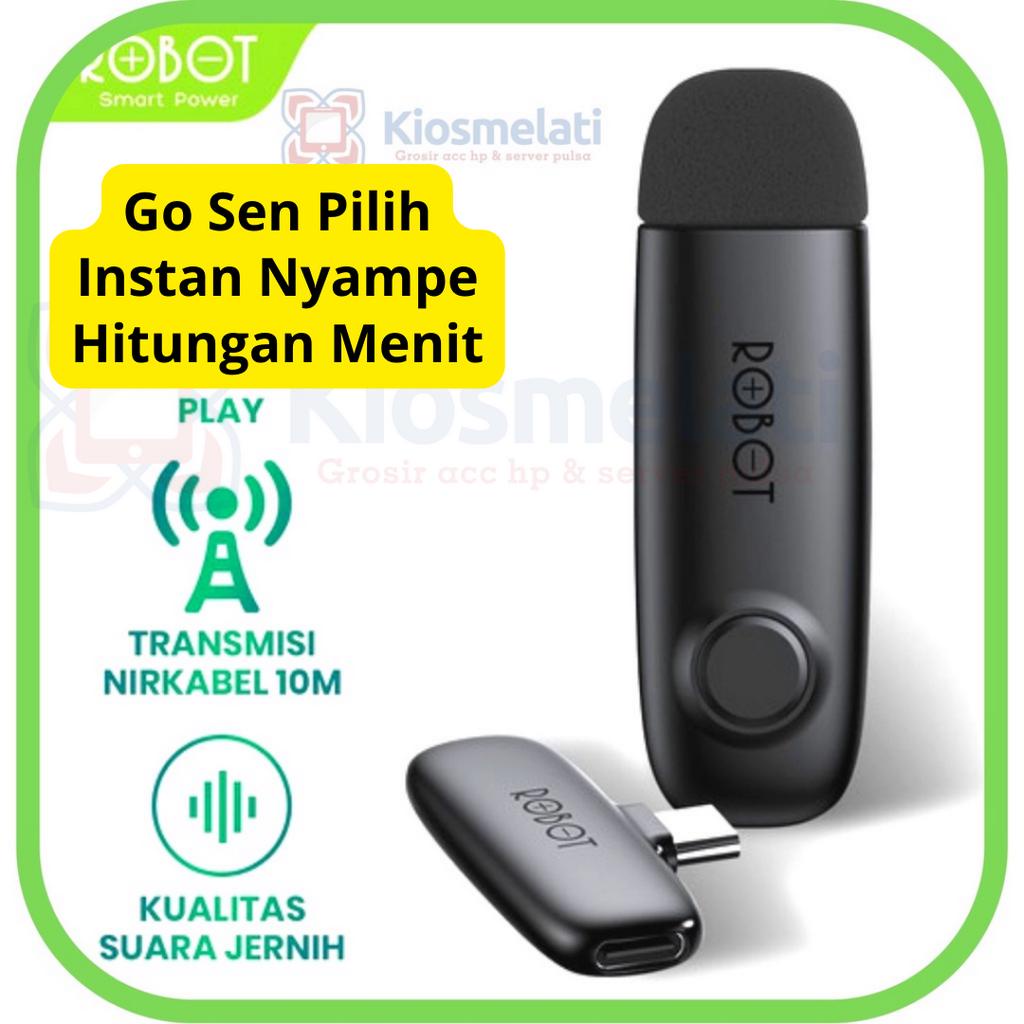 Jual Robot RS20 Wireless Microphone Mic Connector Bluetooth - Mic ...